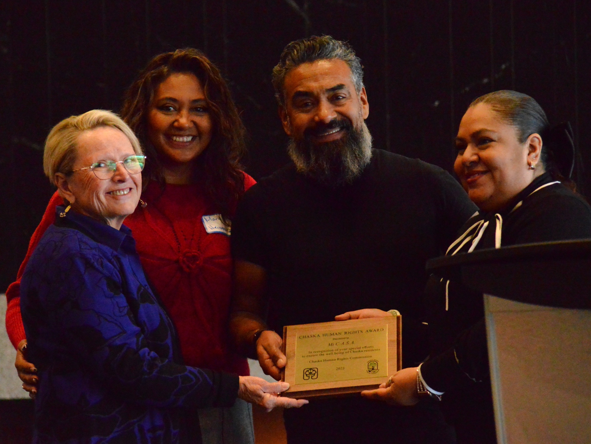 sarah carlson with mi casa – jeff holmquist – Carver County Local News