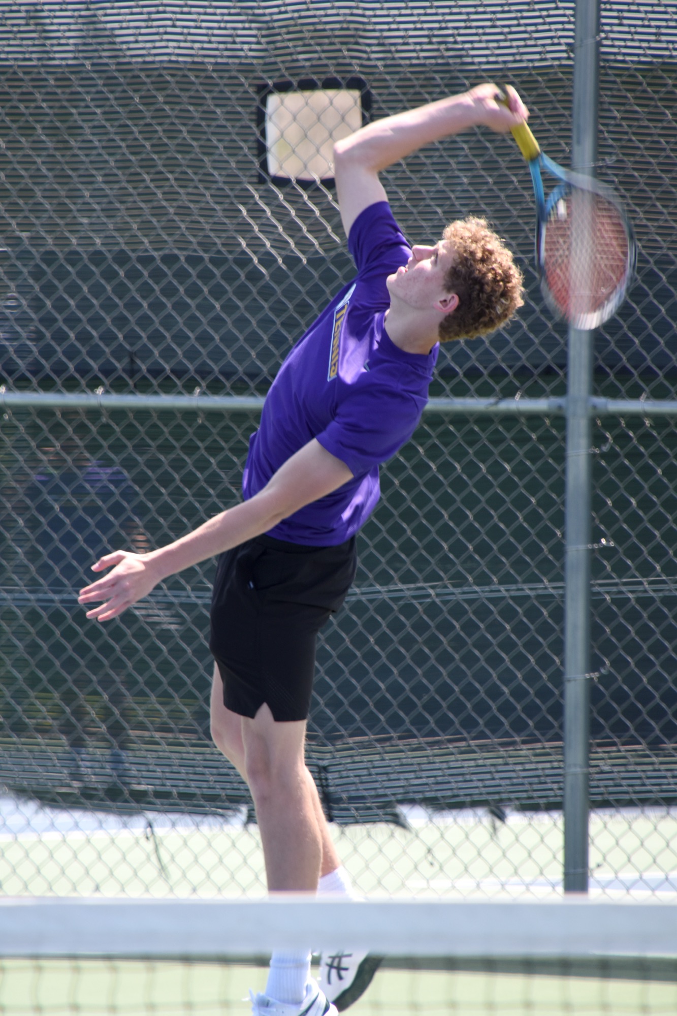 Evan Atkinson serving – Carver County Local News