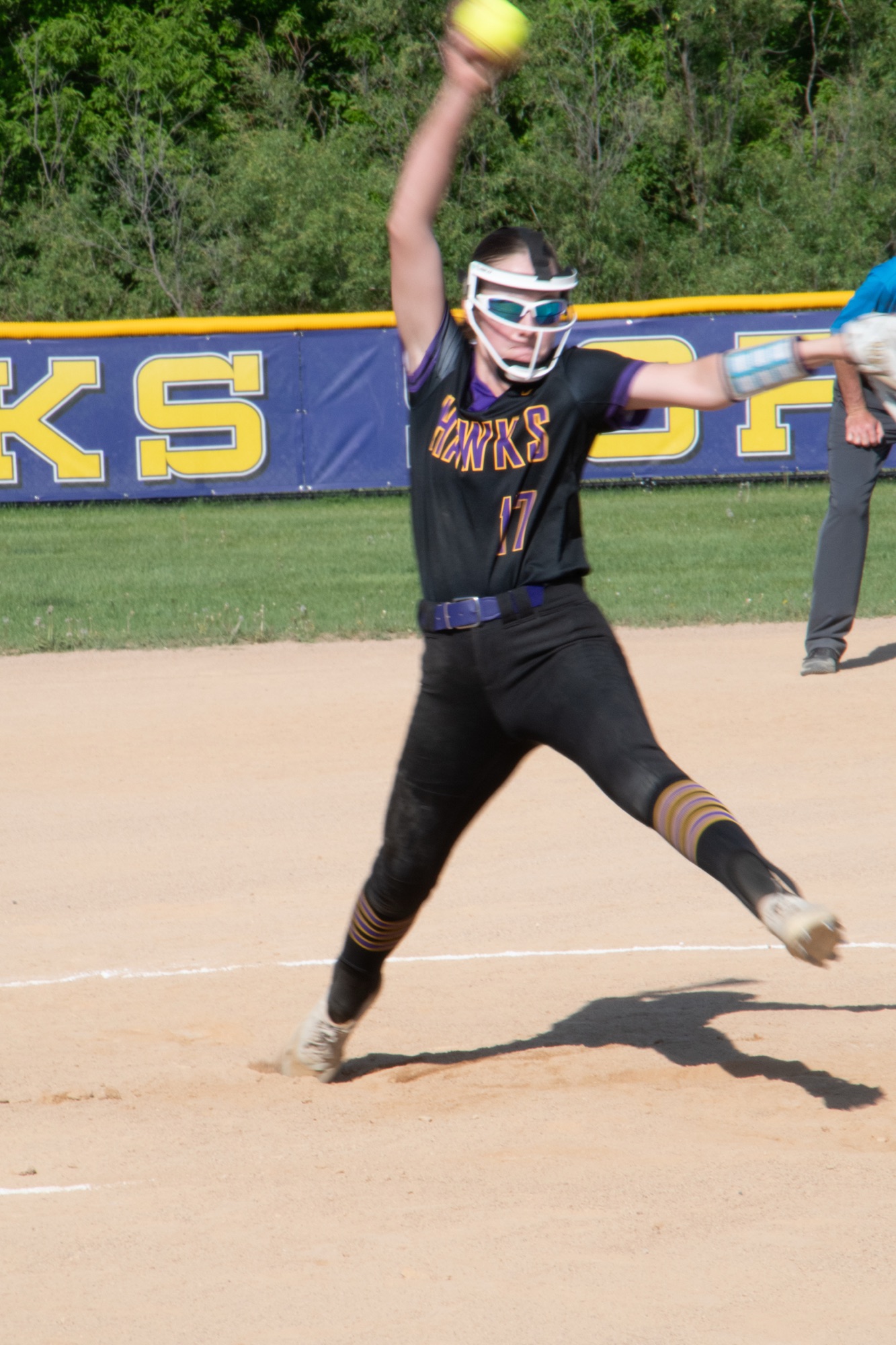 Noelle Stein pitching – Carver County Local News