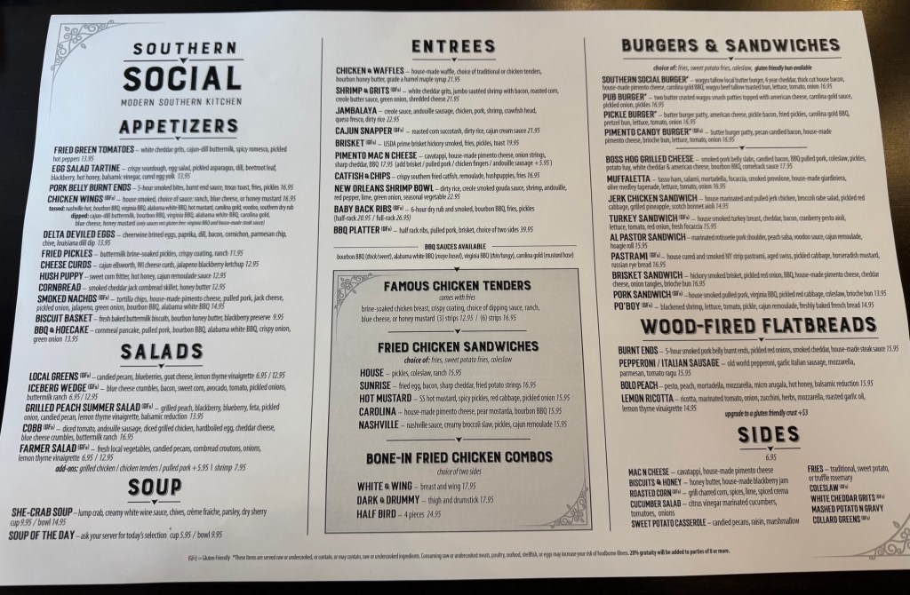 New Restaurant Review: Southern Social Blends the Flavor of the South ...